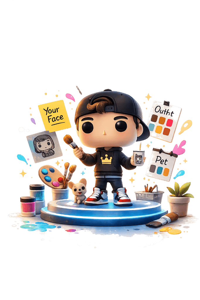 Funko Custom | Crea tu Funko Pop Pop Personalizado en 3D
